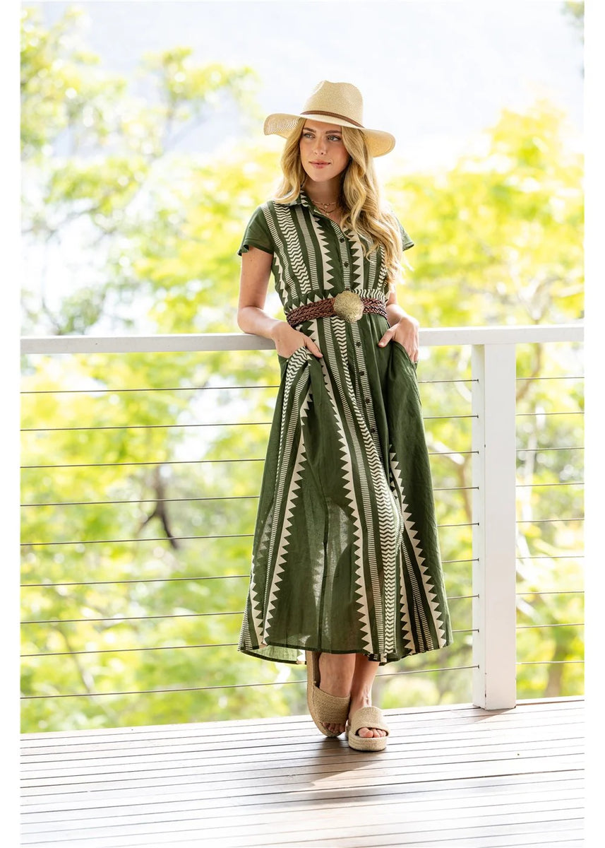 Front Button Dress – Sassi J Fashion